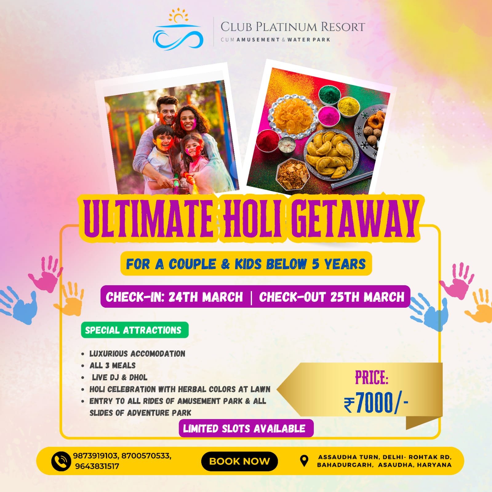 Best Weekend Getaway Near Delhi Ncr - Club Platinum Resort